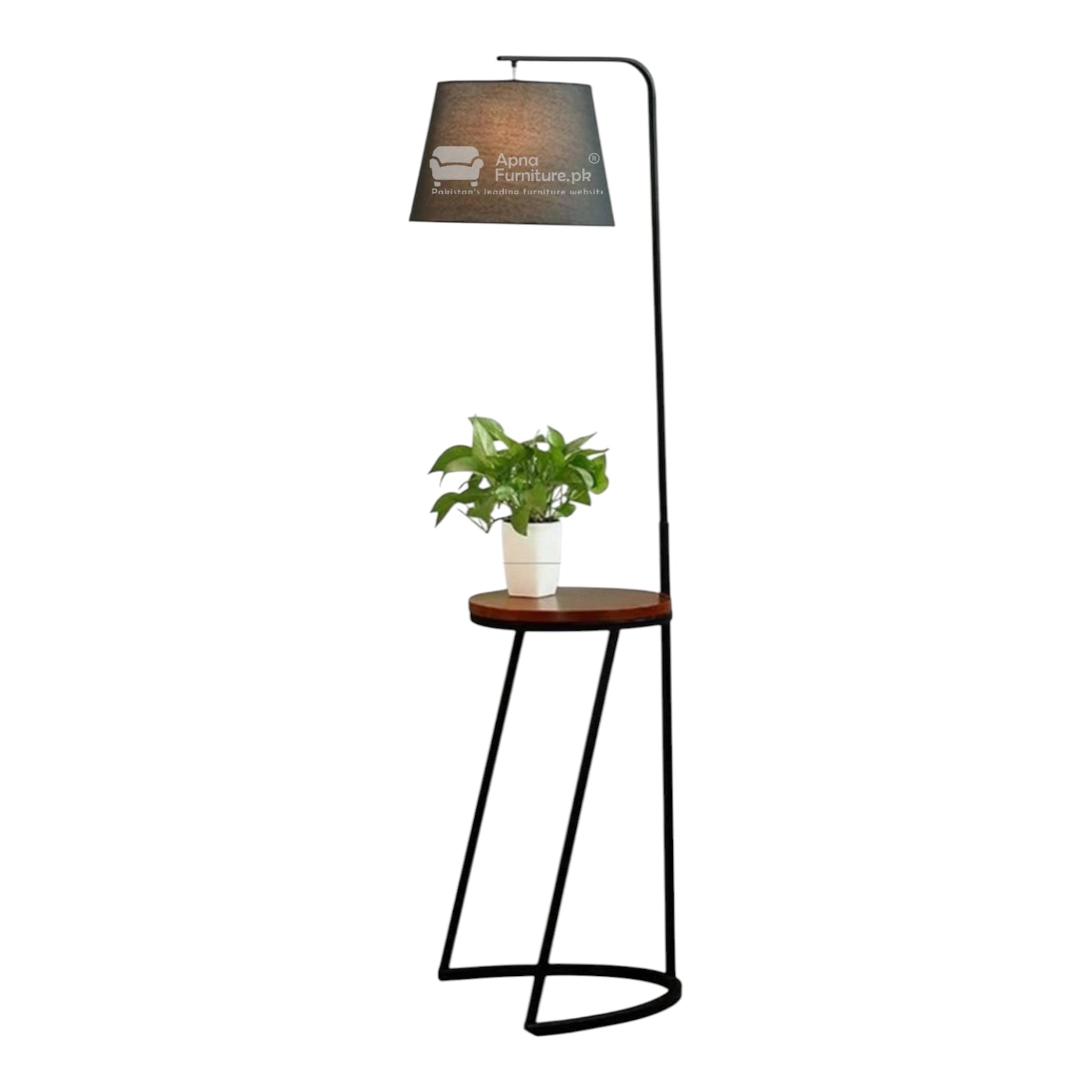 Biro Floor Lamp with Decorative Shelf – Apnafurniture.pk (Pakistan)