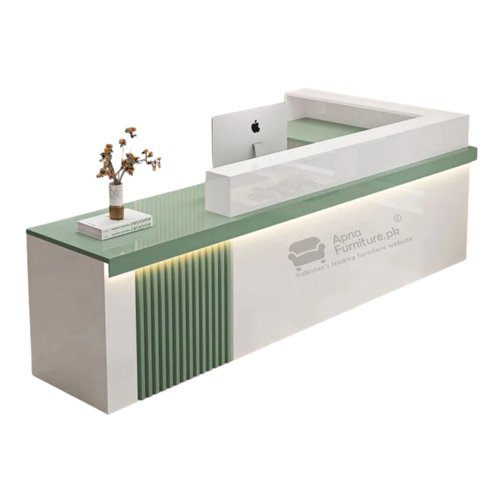 J8 Reception Table Desk - 8 x 3 feet – Apnafurniture.pk (Pakistan)