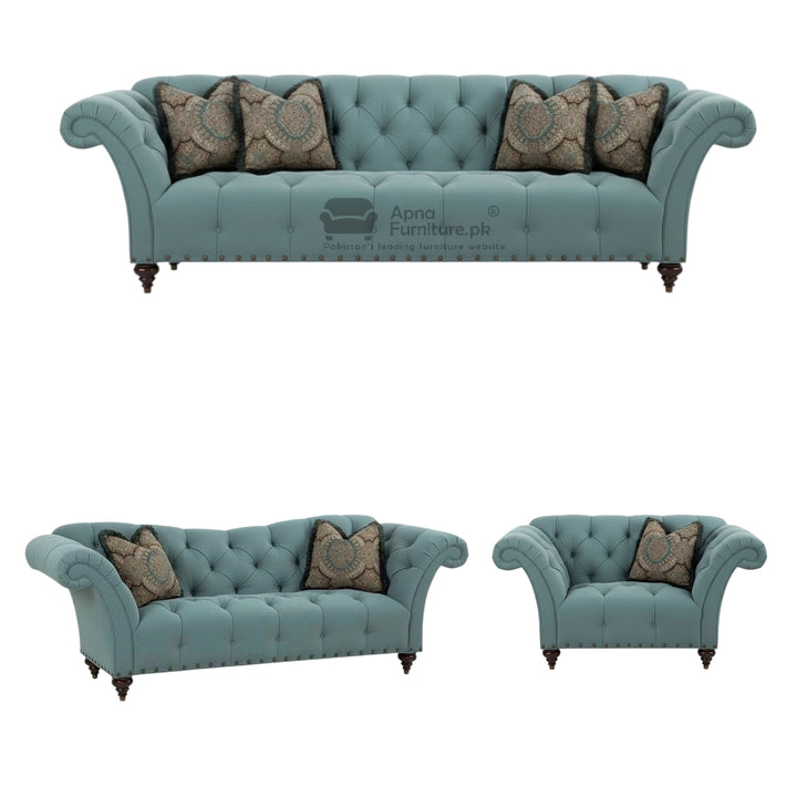 Stylee Sofa Set - 3 + 2 + 1 - Solid Wood Structure and Master Foam on ...