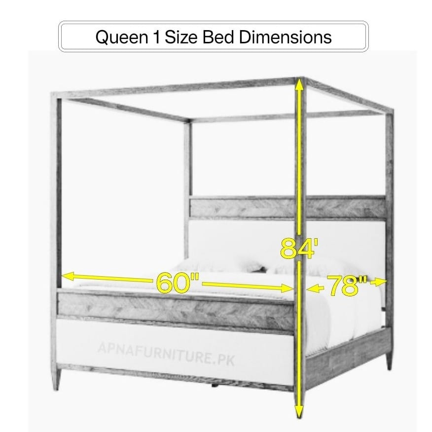 Buy Sarah Canopy Bed in Pakistan & Contact the Seller – Apnafurniture ...