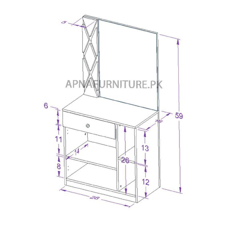 Buy Harper Dressing Table in Pakistan & Contact the Seller ...